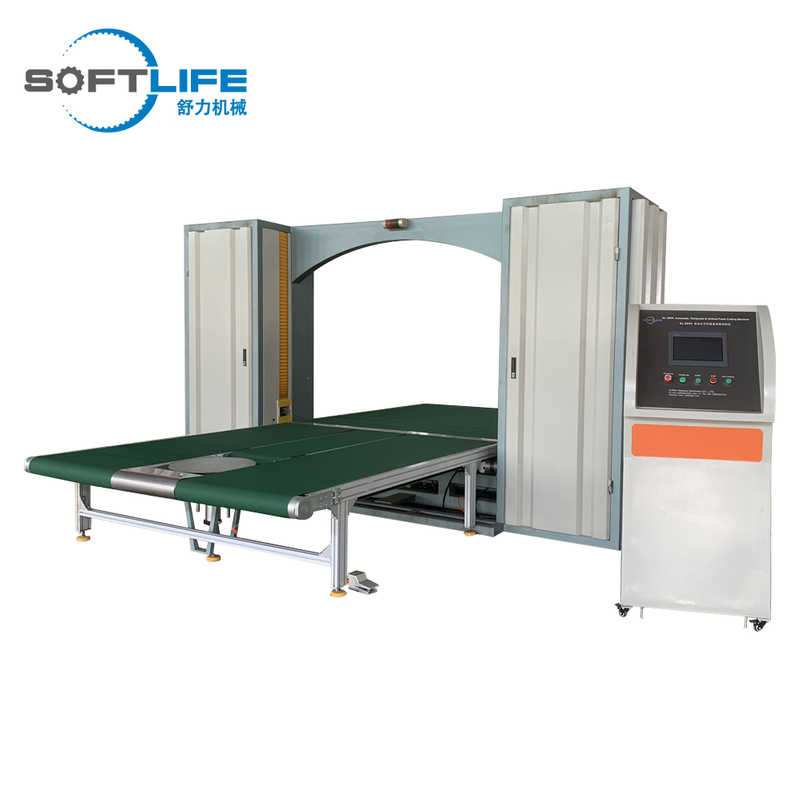 Automatic Horizontal & Vertical Latex Foam Cutting Machine - Buy foam ...